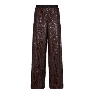 Co'Couture Femme, Pantalons, Brun, Taille: 40 FR Wide Pantalons