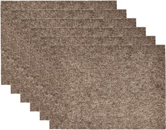 Butlers 6er Set Platztset 45 x 33cm Filz-Optik doppelseitig -FELTO- abwaschbares Tischset für den gedeckten Tisch | Platzdeckchen schmutzabweisende Tischmatte