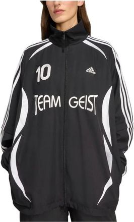 adidas Femme, Sport, Noir, Taille: 42 FR Adilenium Season 4 Teamgeist Oversized Track Top