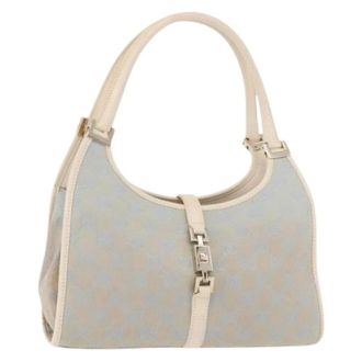 Gucci Pre-owned Sac &agrave; main en toile - Femme - Pre-owned - Bleu - Taille: ONE Size