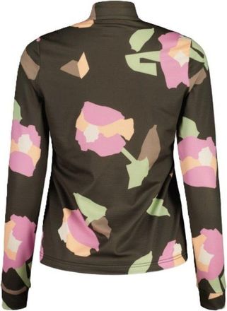 Maloja Langarmshirt SawangM Adventure Midlayer Shirt (warm, 4-Wege-Stretch) braun/bunt