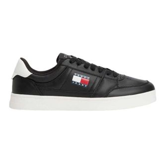 Tommy Jeans The Greenwich Sneaker f&uuml;r Herren (Schwarz/Wei&szlig;)