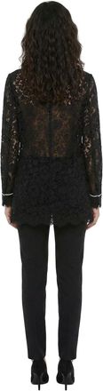 Dolce & Gabbana Womens Black Cotton Blazer Clothing