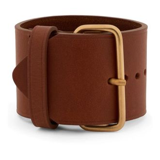 Fabiana Filippi Femme, Accessoires, Brun, Taille: ONE Size Bracelet en cuir