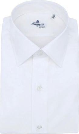 Finamore chemise en coton - Blanc