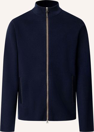 Hackett Pullover Milano Fzip blau