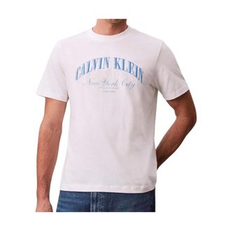 Calvin Klein Jeans Herren, Oberteile, Wei&szlig;, XLGr&ouml;&szlig;e