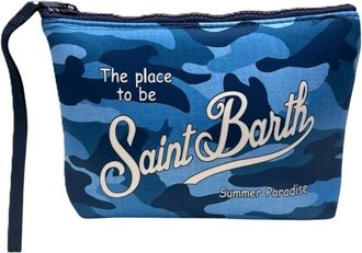 MC2 Saint Barth Femme, Sacs, Bleu, Taille: ONE Size Aline Clutch Bag