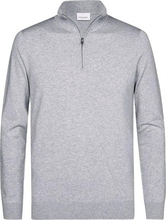 Profuomo Jersey Troyer mit Lyocell und Seide in