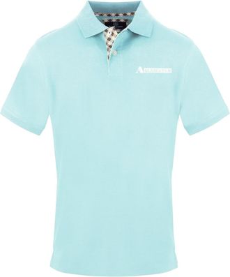 Aquascutum Poloshirt f&uuml;r Herren (Himmelblau)