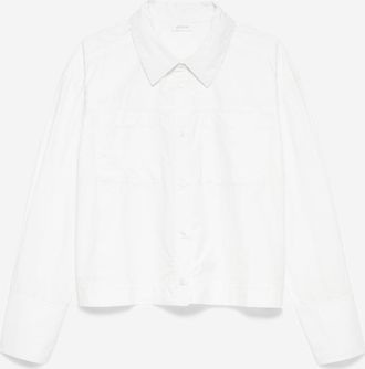 Alchemist Damen vegan Bluse Loes Sehr Wei&Atilde;Y