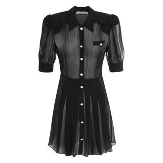 Alessandra Rich Kleider - - Dresses - Damen - Schwarzk - S