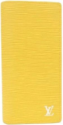 Louis Vuitton Pre-owned Cuir petite-maroquinerie - Femme - Pre-owned - Jaune - Taille: ONE Size