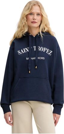 Michael Kors Damen, Sweatshirts & Hoodies, Blau, XSGr&ouml;&szlig;e
