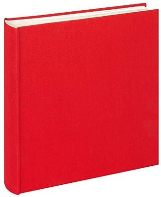 Walther Design Fotoalbum rot 30 x 30 cm Leinen, Cloth FA-508-R