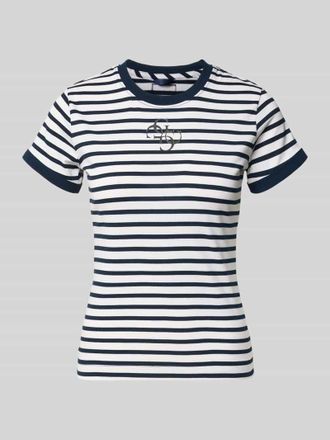 Guess T-Shirt mit Rundhalsausschnitt und Label-Print