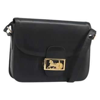 Celine Sac bandouli&egrave;re vintage doccasion - Femme - Pre-owned - Noir - Taille: ONE Size