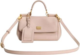 Dolce & Gabbana Femme, Sacs, Rose, Taille: ONE Size My Sicily Handbag