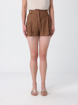Elisabetta Franchi Short ELISABETTA FRANCHI Femme couleur Marron