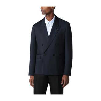 Lardini Zweireiher-Jacke - - Suits - Herren - Blau - 2XL