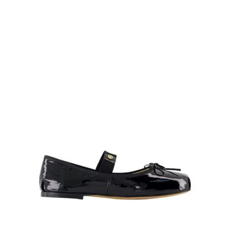Anine Bing Schwarze Ballerinas aus Leder mit runder Spitze - - Shoes - Damen - Schwarzk - 37 EU