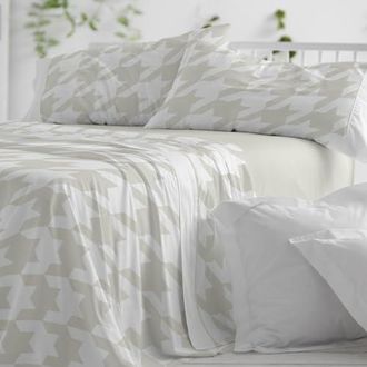 Burrito Blanco Burrito Blanco | Bettwäsche aus Baumwolle | Bett von 150 bis 160 cm (+ verfügbare Größen) | Design 631 | Khaki (150-160 x 190/200 cm)