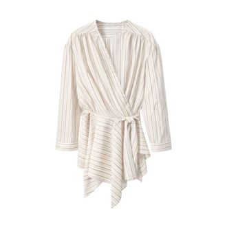 Iro Iro, Femme, Blouses et Chemises, Multicolore, Taille: 36 FR Utenia Robe Ray&eacute;e