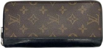 Louis Vuitton unisex, Pre-owned, Brun, Taille: ONE Size Portefeuille en toile Pre-owned