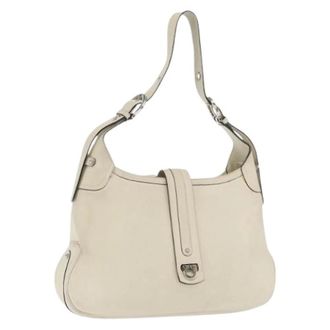 Ferragamo Sac bandouli&egrave;re Pre-owned - Femme - Pre-owned - Beige - Taille: ONE Size