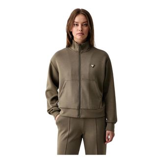 Guess Olympe Zip-through - - Sweatshirts & Hoodies - Damen - Gr&uuml;n - L