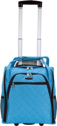 Rockland Melrose Handgepäck mit Rädern, Türkis/Ausflug, einfarbig (Getaway Solids), Carry-On 16-Inch, Melrose Handgepäck mit Rädern