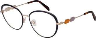 Pucci Femme, Accessoires, Multicolore, Taille: ONE Size Montures Optiques Bleues pour Femmes