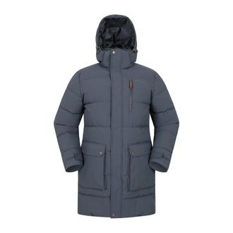 Mountain Warehouse Digby Parka f&uuml;r Herren, Wattiert (Marine)