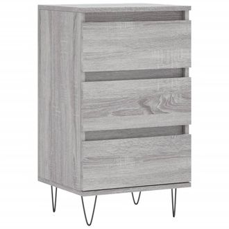 vidaXL Vidaxl - Credenza Grigio Sonoma 40x35x70 Cm In Legno Multistrato