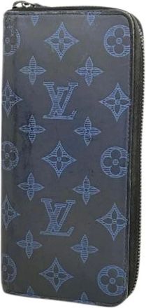 Louis Vuitton Portefeuille Long Vintage doccasion (Pliable) - Homme - Pre-owned - Bleu - Taille: ONE Size