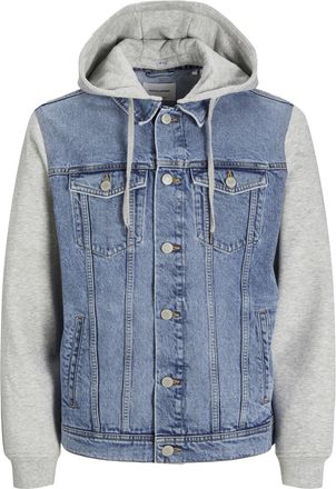 Jack & Jones Herren Jjijean Jjjacket W Sweat Wi 204 Jeansjacke, Blue Denim, S