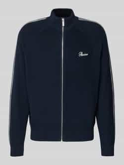 Review Regular Fit Jacke in Strick-Optik