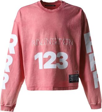 RRR123 sweat en coton - Rose
