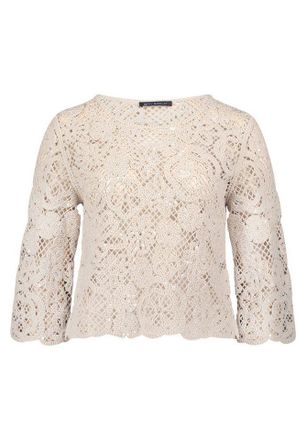 Betty Barclay Strickpullover Damen mit U-Boot-Ausschnitt (1-tlg)