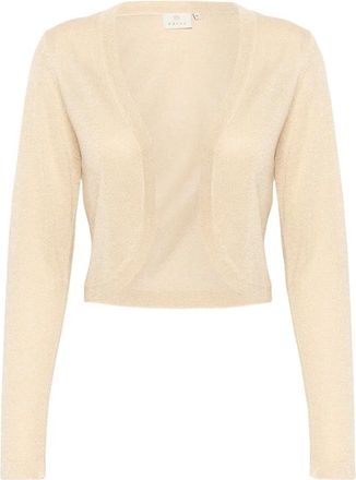 Kaffe Femme, Pulls, Beige, Taille: 46 FR Cardigans