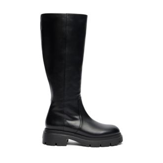 Stuart Weitzman Hudson Lite ZIP Boot - - Shoes - Damen - Schwarzk - 40 EU