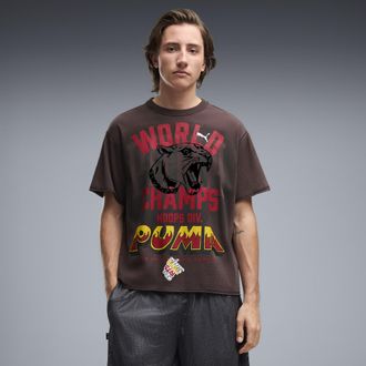 Puma Art Class Oversized T-Shirt Herren, Accessoires, Schwarz, 3XL