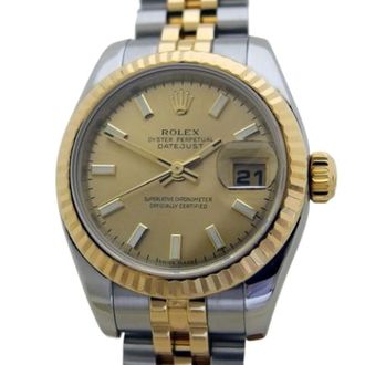 Rolex Montre Vintage Pre-owned - Femme - Pre-owned - Jaune - Taille: ONE Size