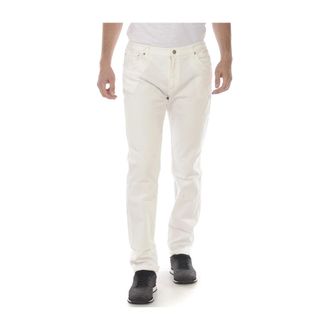 Daniele Alessandrini Homme, Jeans, Blanc, Taille: W36 Jeans Slim-fit