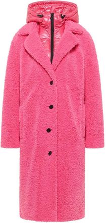 Frieda & Freddies Damen Teddyfell-Mantel GINE