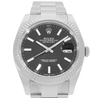 Rolex Uhren - Datejust - Gr. unisize - in Schwarz - f&uuml;r Damen