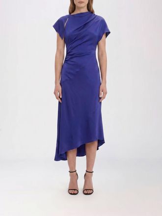 Victoria Beckham Kleid Damen Farbe Blau