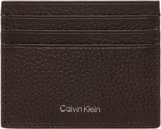 Calvin Klein Kreditkartenetui LV04D1060G Dunkelbraun