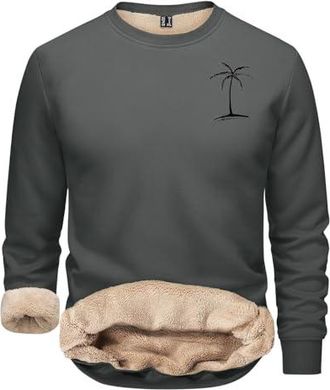 Generic Sweat à capuche en peluche confortable pour homme - Sweat à manches longues pour homme - Imprimé 2D - Sweat-shirt dextérieur pour la vie quotidienne -