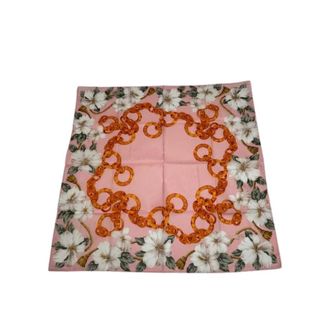 Celine Foulard en soie Pre-owned - Femme - Pre-owned - Rose - Taille: ONE Size